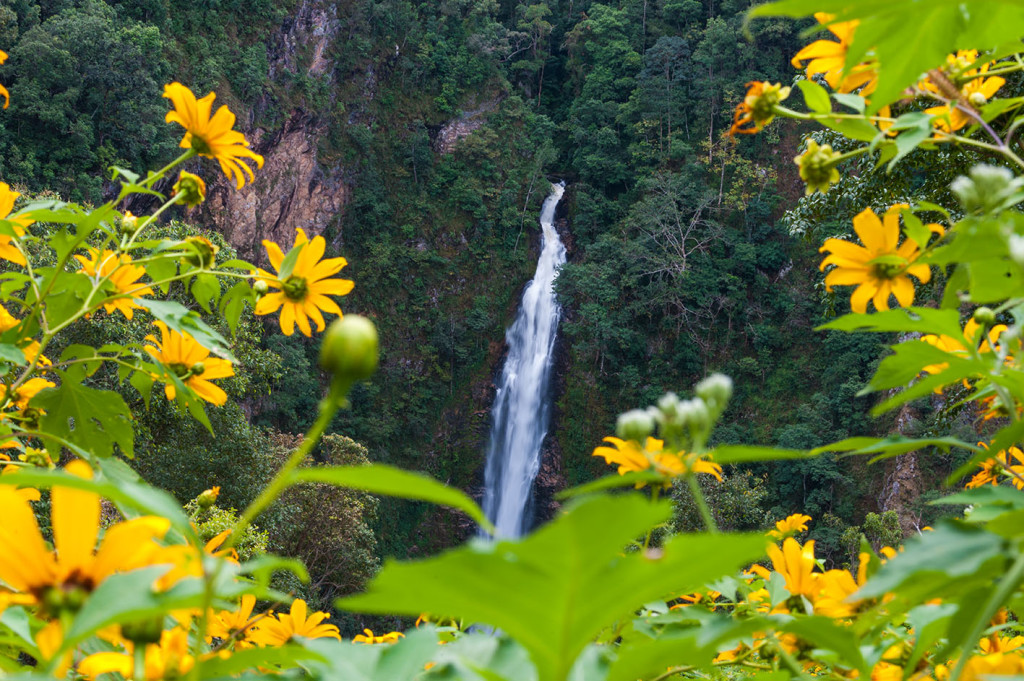Turismo de Tailandia_Mae Surin Waterfall is located in Namtok Mae Surin ...